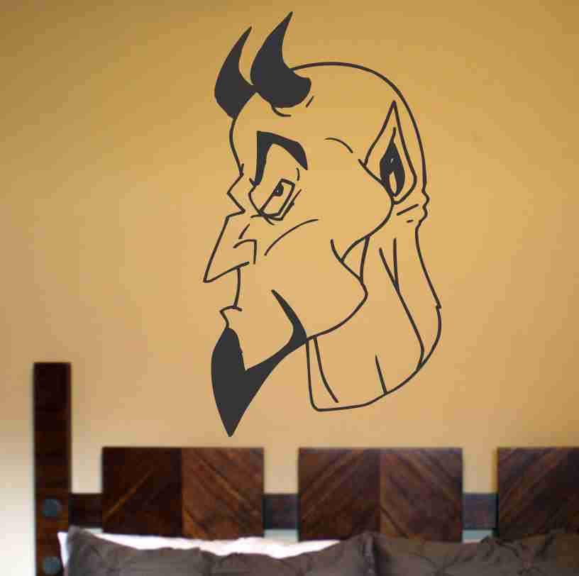 Devil Version 107 Wall Vinyl Decal Sticker Art Graphic Sticker Devils ...
