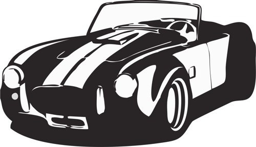 Ac Cobra Decal Sticker Wall Art Graphic on Luulla