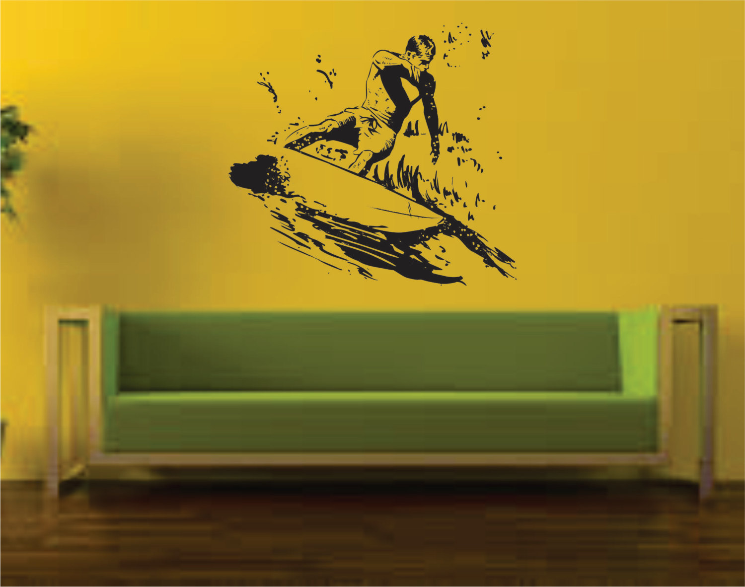 Surfer Version 101 Decal Sticker Wall on Luulla