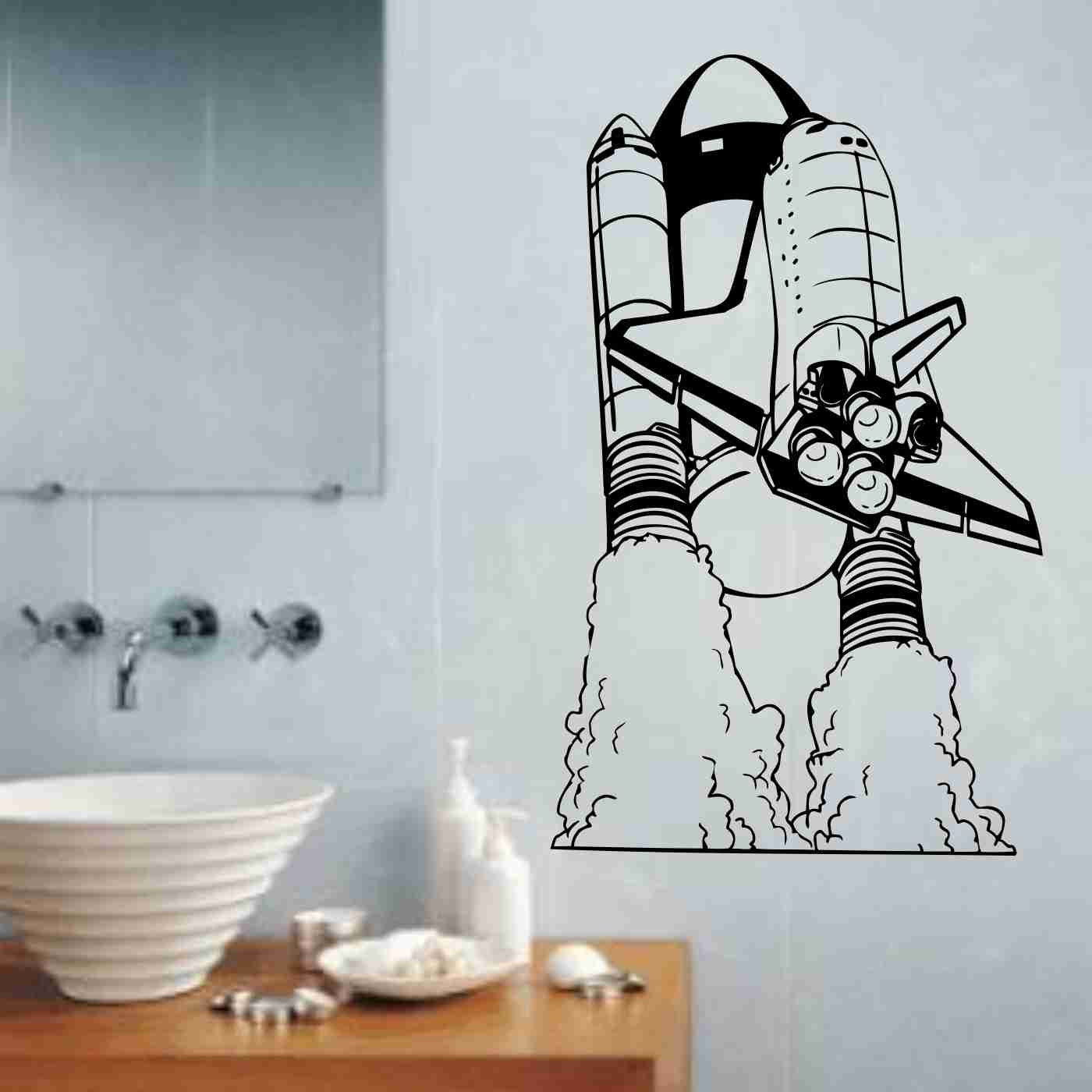 Space Shuttle Version 101 Vinyl Wall Decal Sticker Art Graphic Religous ...