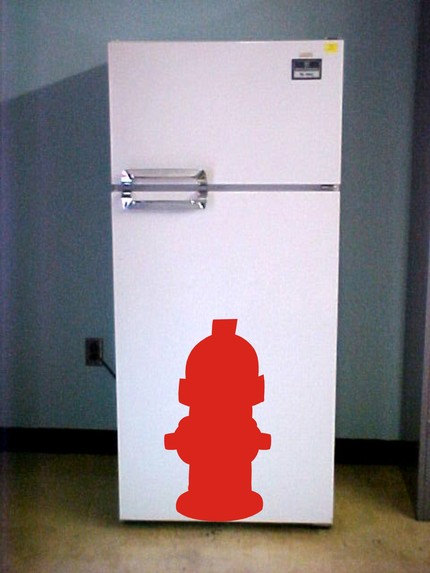 Fire Hydrant Decal Sticker Wall on Luulla
