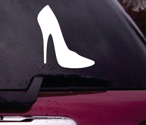 High Heel Decal Sticker Vinyl Decal Sticker Art Graphic Stickers Laptop ...
