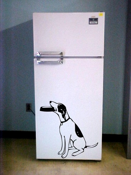 Begging Dog Decal Sticker Wall on Luulla